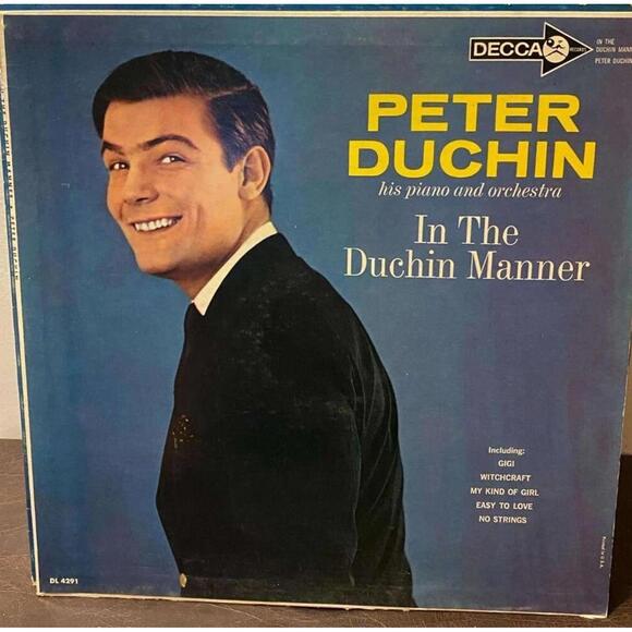 Media | Peter Duchin His Piano Orchestra In The Duchin Manner 33rpm Vg ...